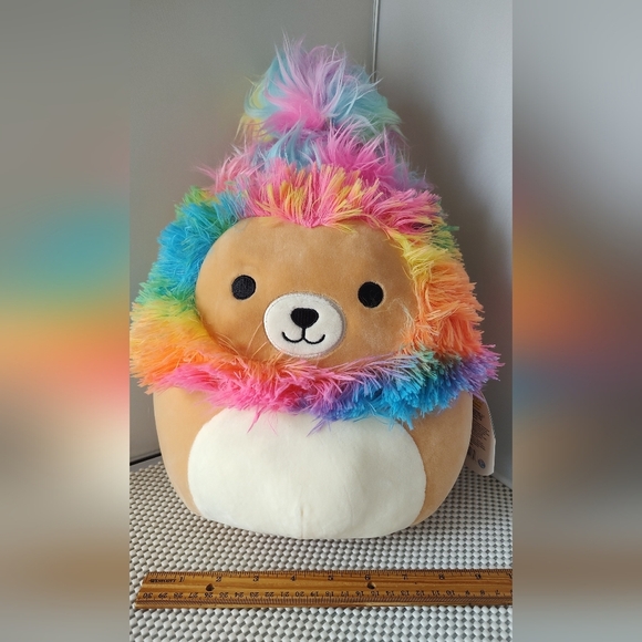 Squishmallows | Toys | Squishmallows Squishdoos Leonard The Lion 4 ...